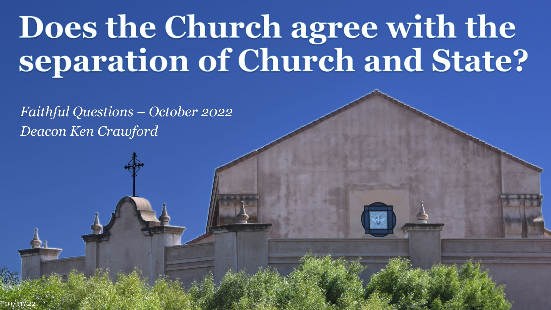 Deacon Ken Crawford – Deacon Ken Crawford's official website